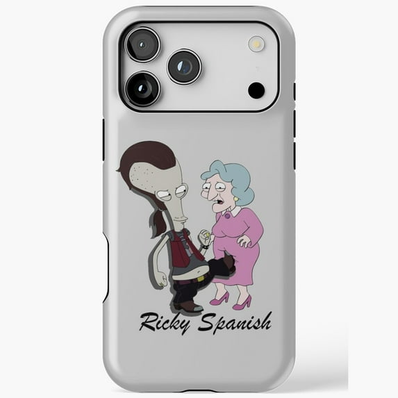American Dad Roger Alien Ricky Spanish Persona Funny iPhone Case 17 ...