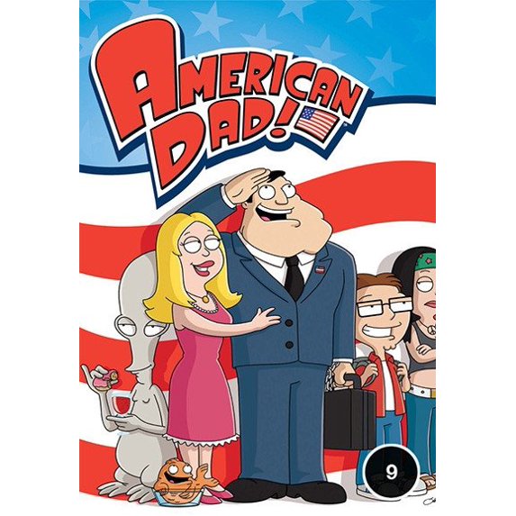 American Dad! Season 9 Complete DVD - Animation, Comedy - Walmart.com