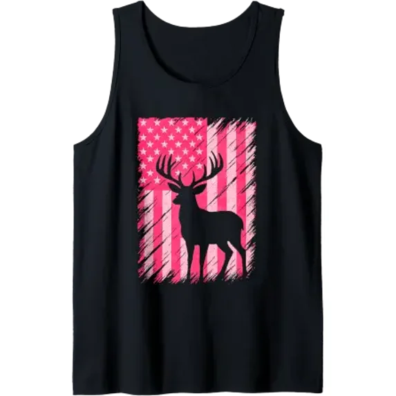 American Deer Hunting Camouflage Hunter Tank Top Size S-3XL - Walmart.com