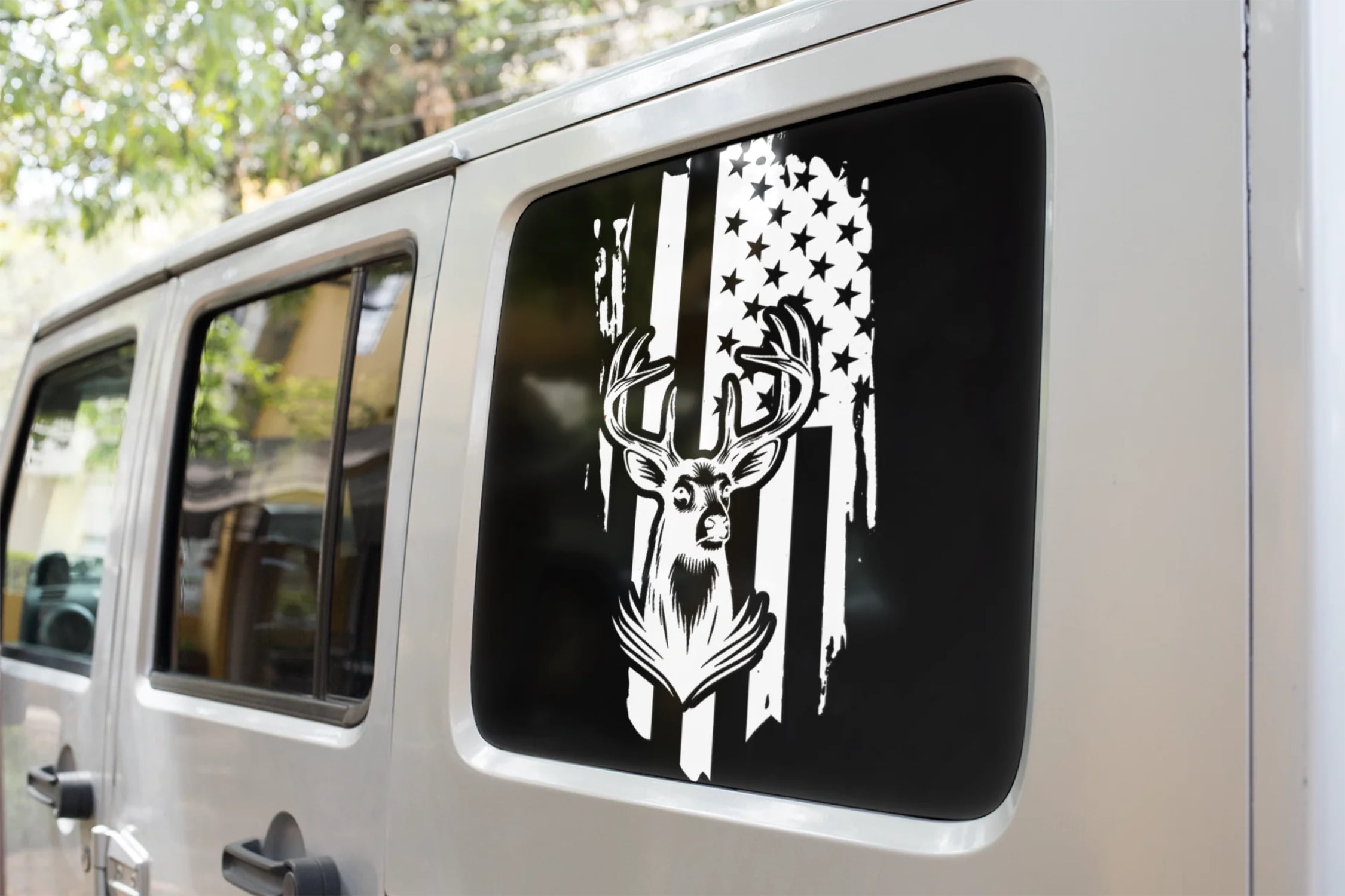 American Deer - Vinyl decal,SUV decal, Truck Decal, Car Decal, Hunter ...