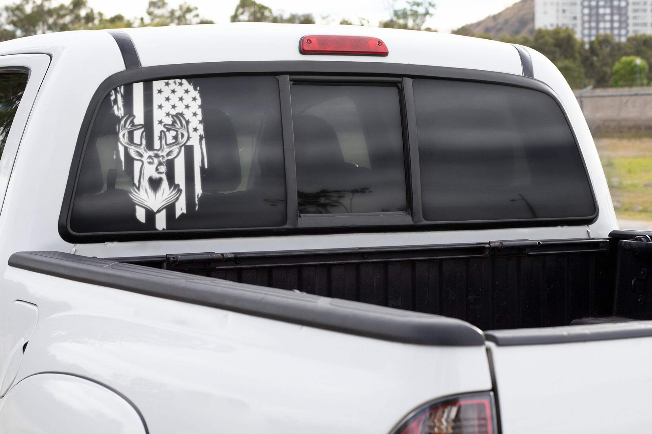 American Deer - Vinyl decal,SUV decal, Truck Decal, Car Decal, Hunter ...