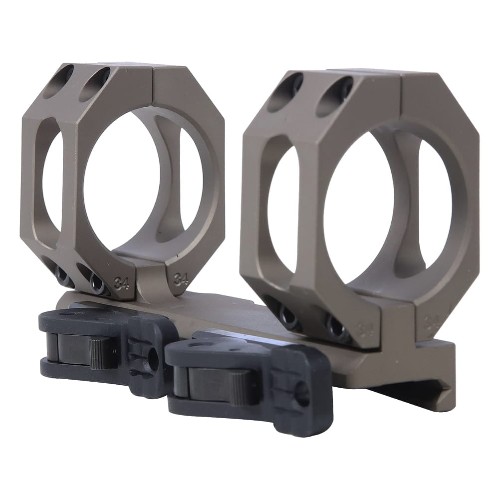 American Defense AD-RECON-SL 30 MOA 34mm Scope Mount, QD Auto Lock ...