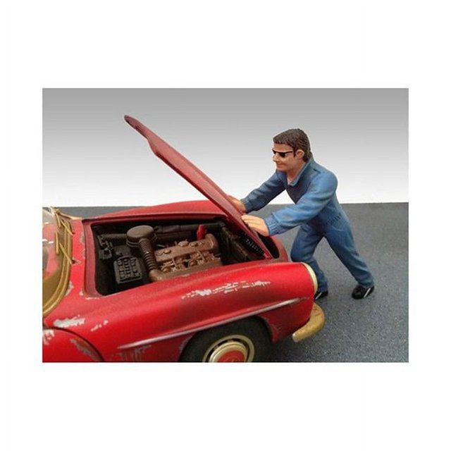 American Diorama 23790 Mechanic Ken Figure for 1-18 Diecast Model Car ...
