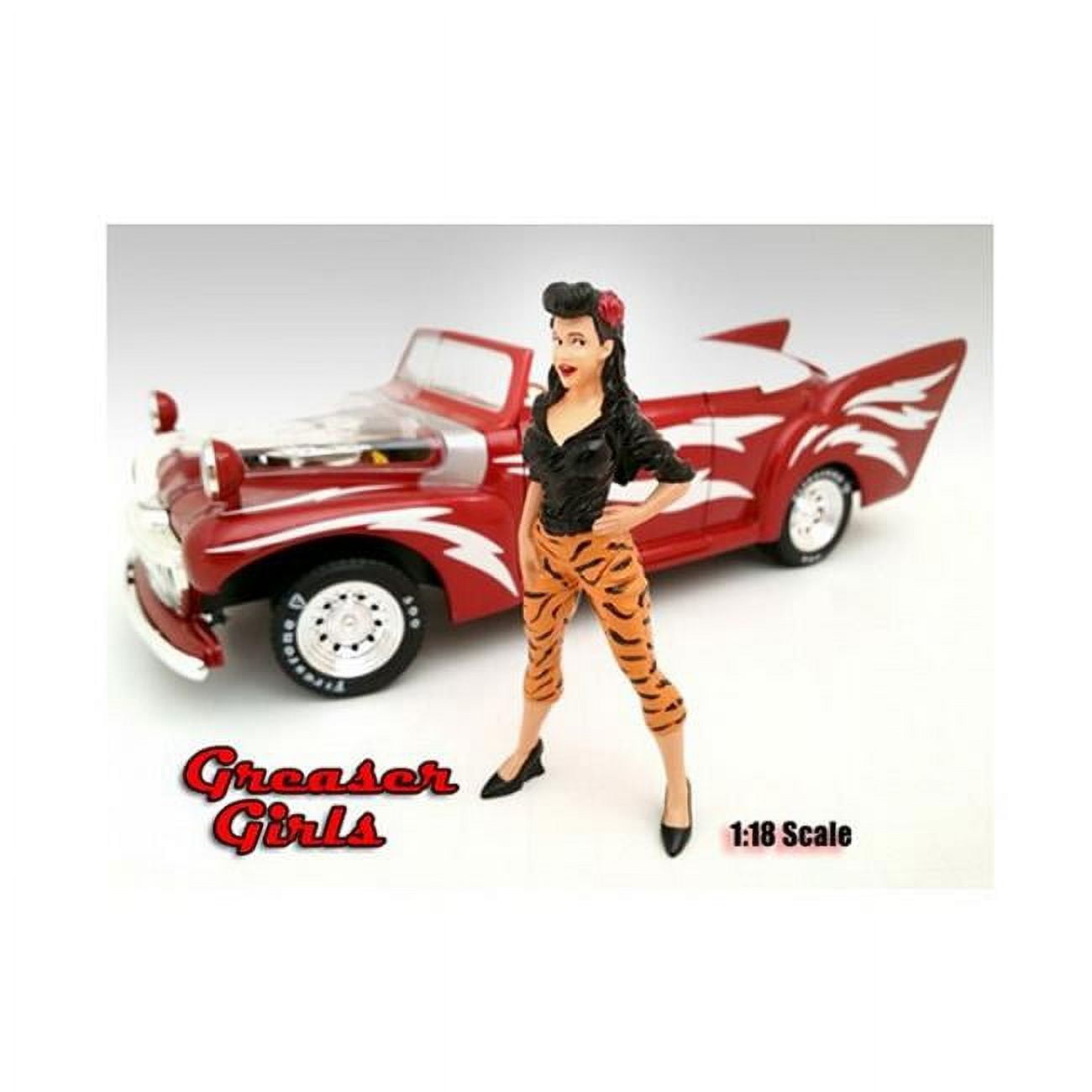 Greaser Girl Danika Figure For 1:18 Scale Diecast Model Cars by ...