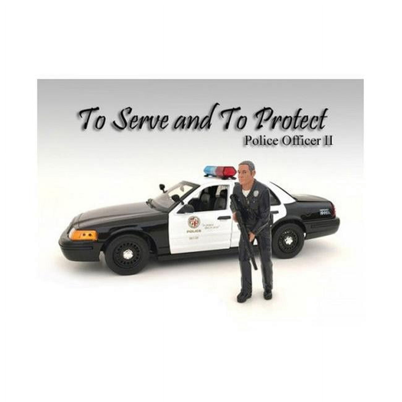 Police Officer II Figurine for 1/24 Scale Models by American Diorama ...