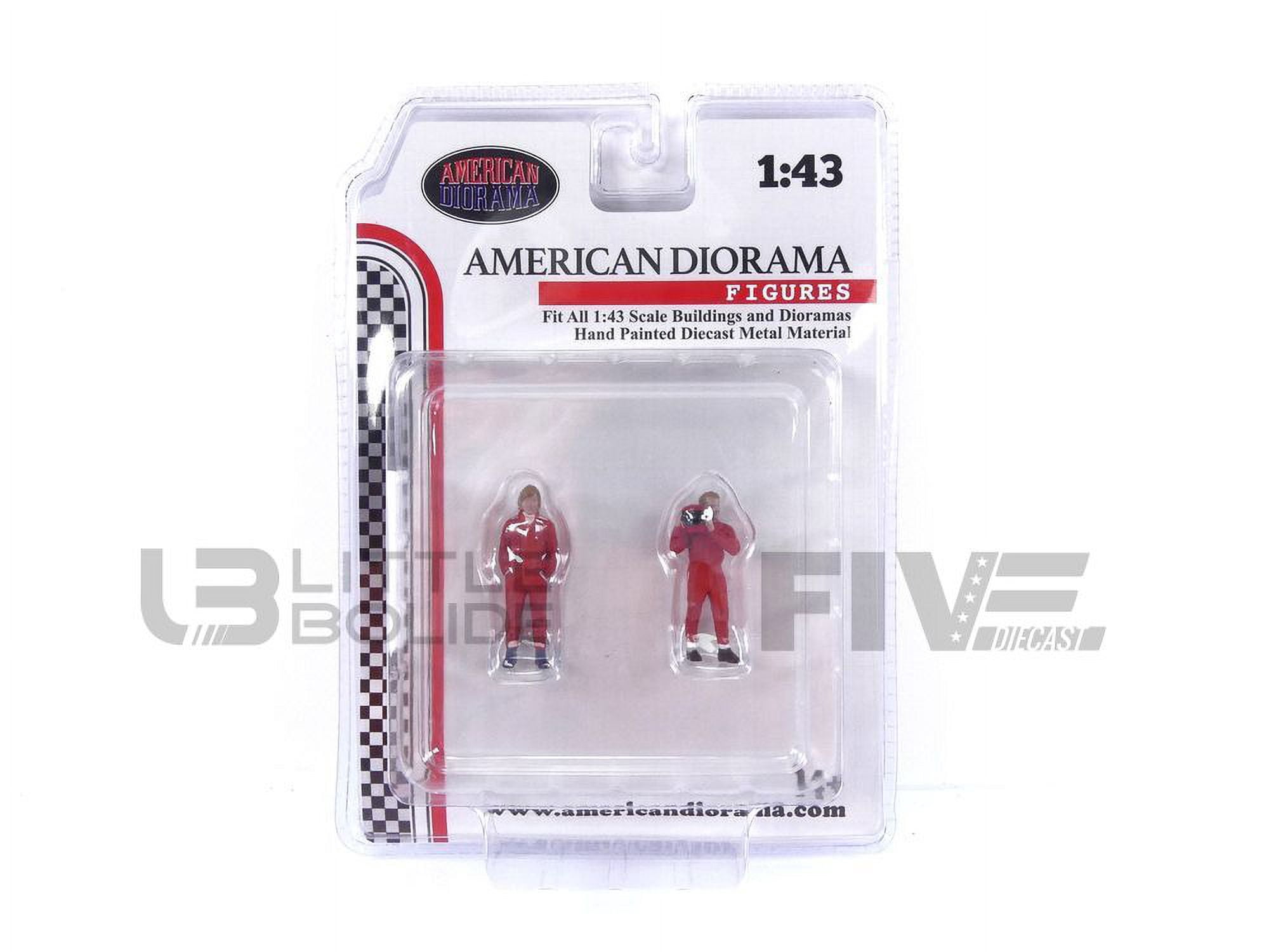 "Racing Legends" 70's Set of 2 Diecast Figures for 1/43 Scale Models by ...