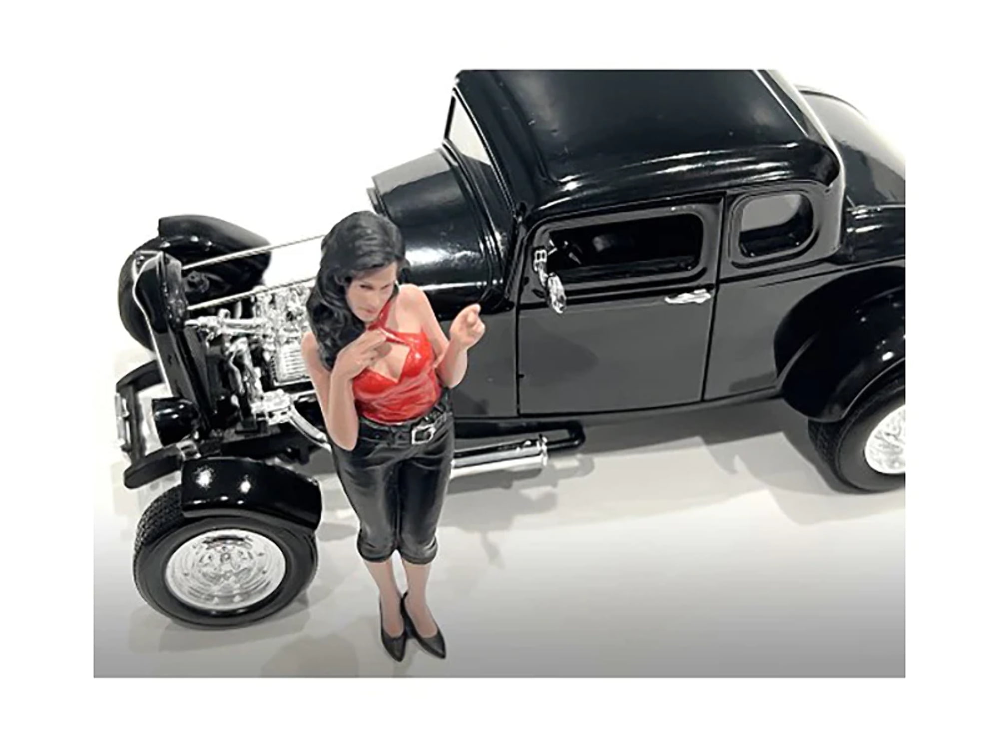 American Diorama AD76444 Pin-Up Girls Peggy Figure for 1 by 24 Scale ...