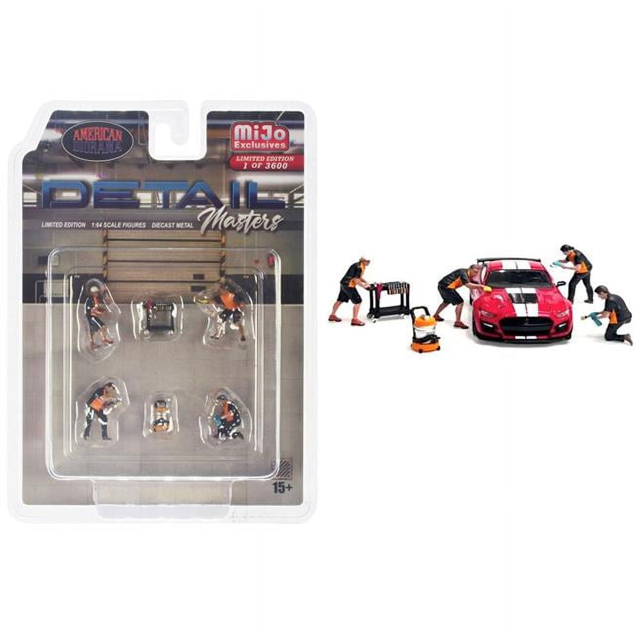 Detail Masters 6 piece Diecast Figure Set (4 Figures 2 Tools) Limited ...