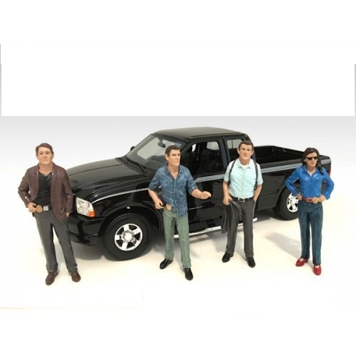 American Diorama The Detective Figure Set for 1-24 Scale Models ...