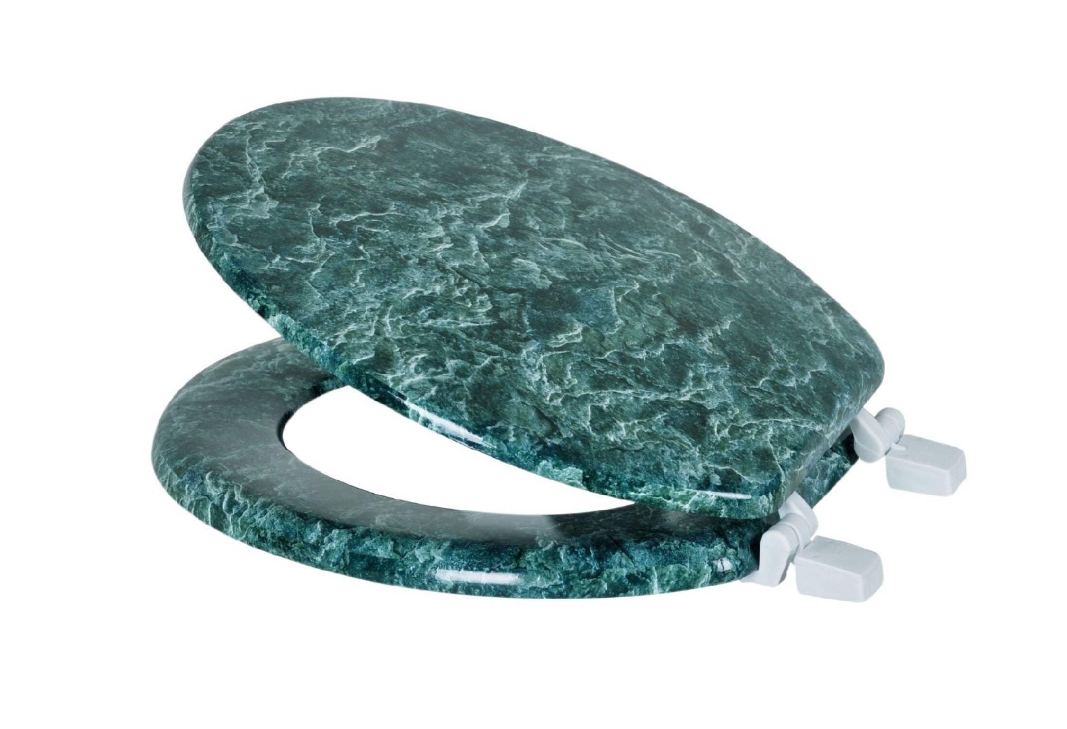 American Dream Home Goods Green Round Wood Toilet Seat, 1 Piece ...