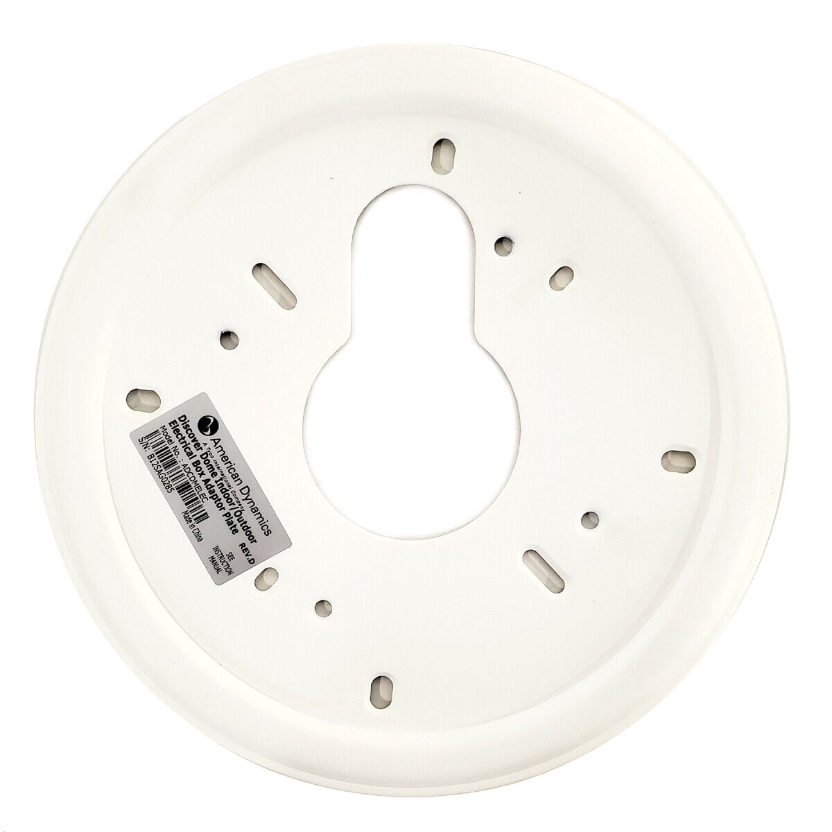 American Dynamics ADCDMELEC Electrical Box Adaptor Plate - Walmart.com