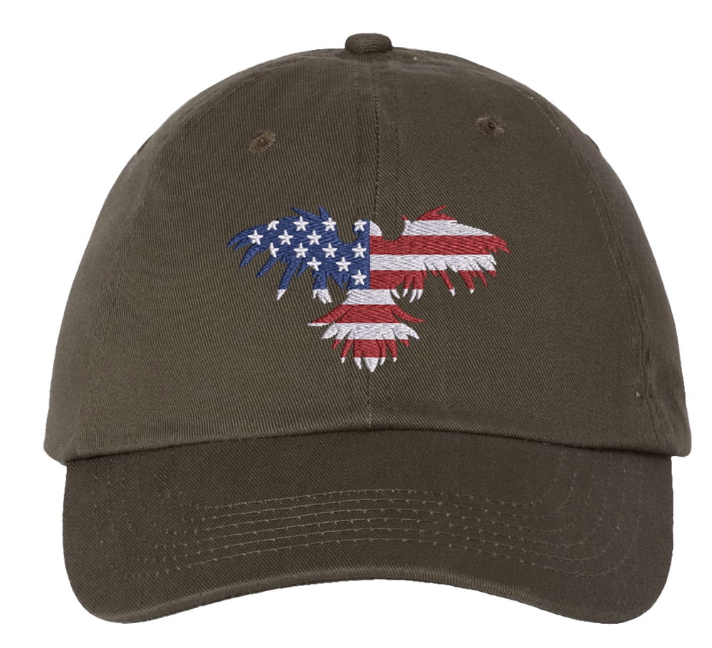 American Eagle Baseball Cap, US Flag Eagle Hat, American Freedom Cap ...