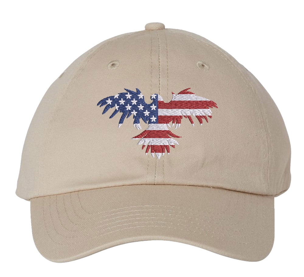 American Eagle Baseball Cap, US Flag Eagle Hat, American Freedom Cap ...