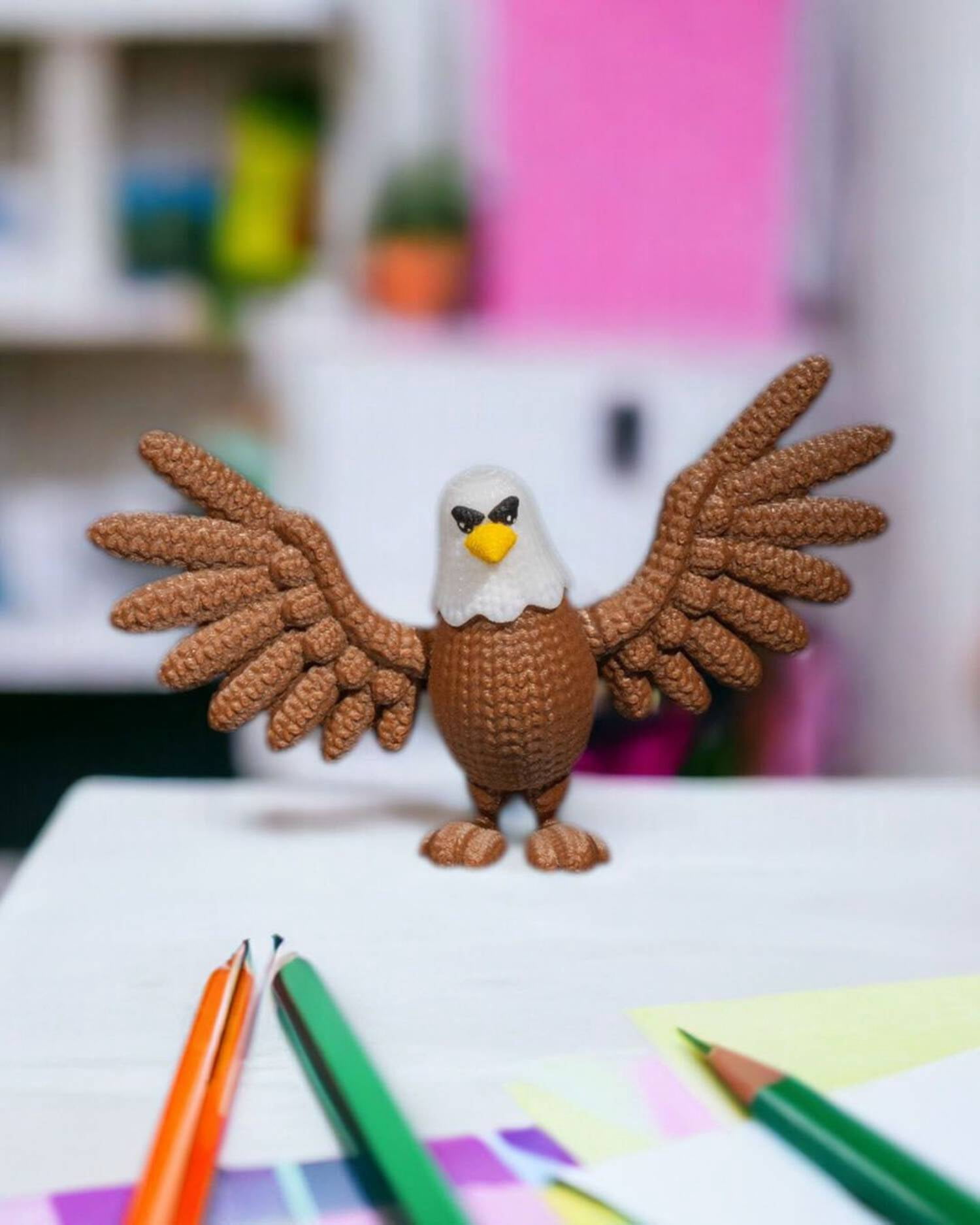 American Eagle (Crochet Look) - Walmart.com