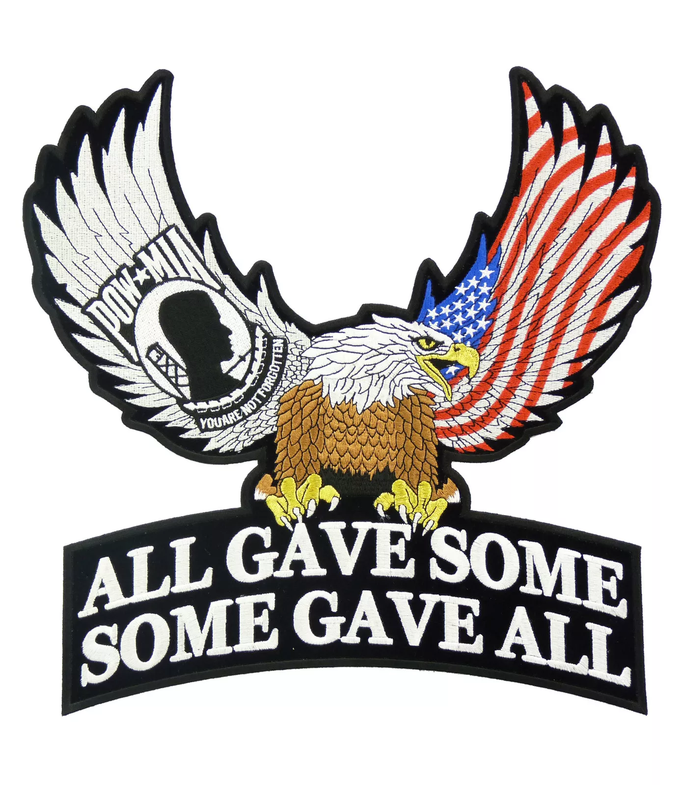 American Eagle & POW Wings Patch, Large Size - Walmart.com