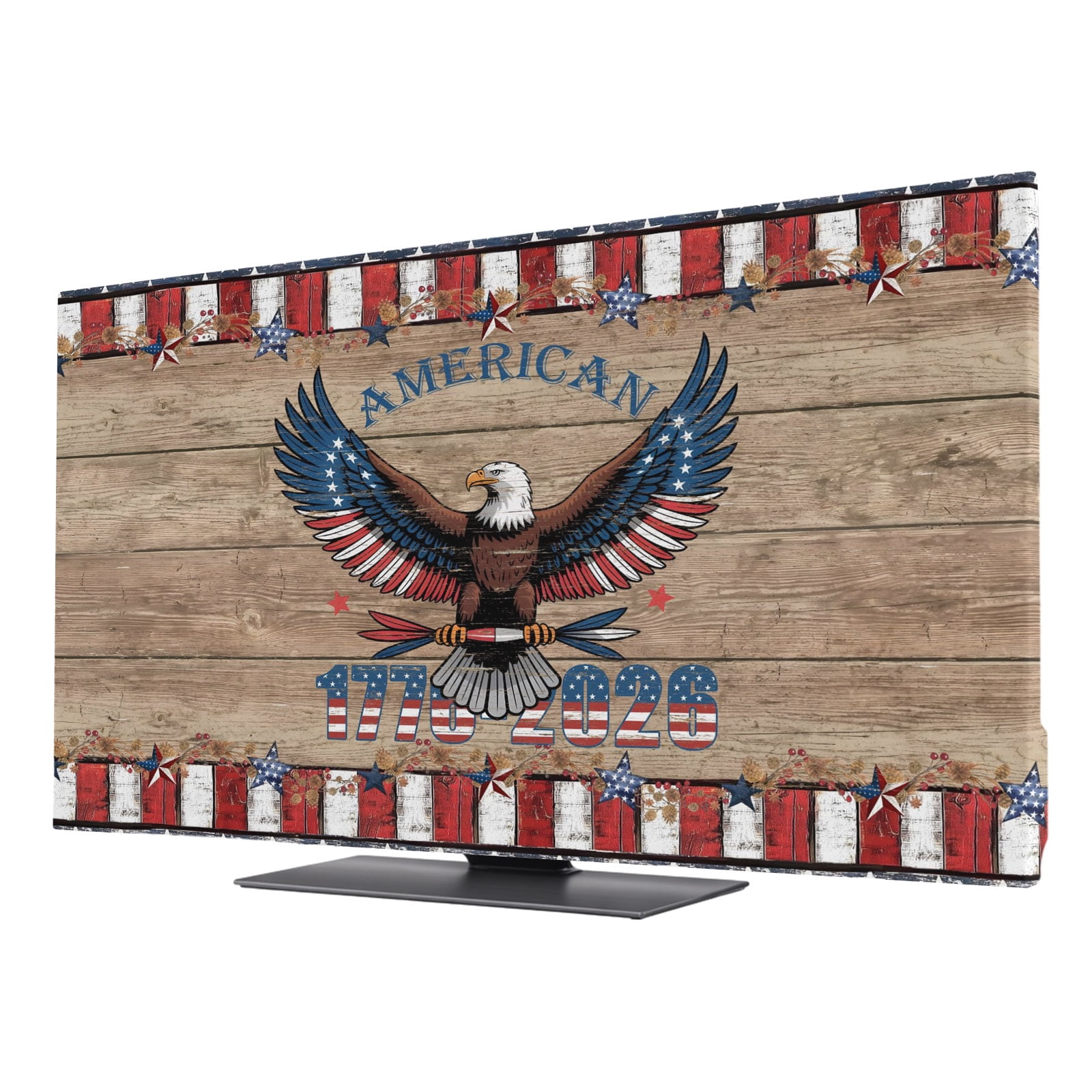 American Eagle TV Cover for 40 Inch Screen,Stretch Fabric Dustproof TV ...