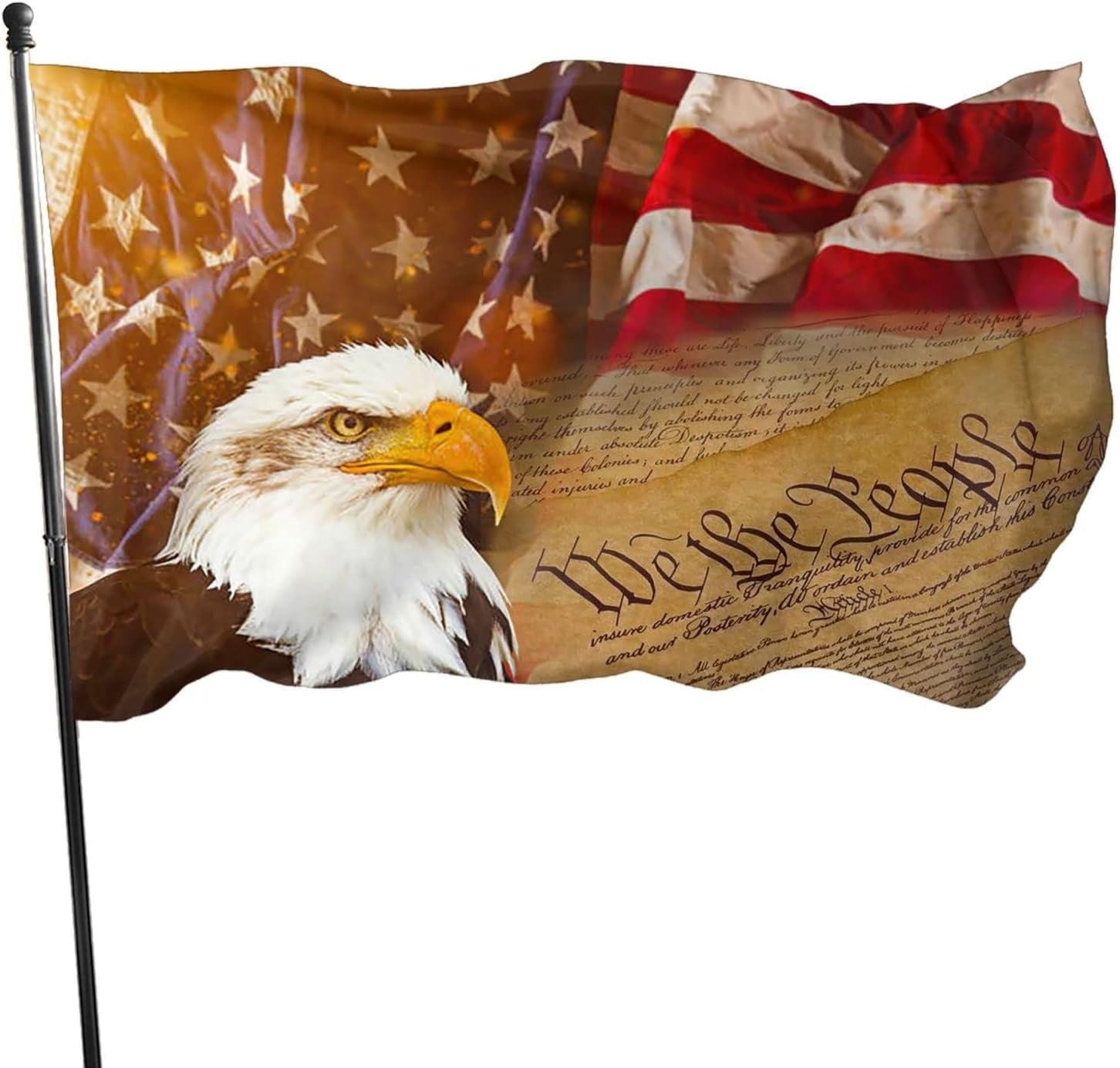 American Eagle We The People Patriotic Flag,Independence Day Flag ...