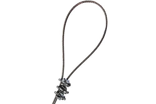 American Earth Anchors 3-inch Steel Arrowhead Anchor with 60-inch Cable ...