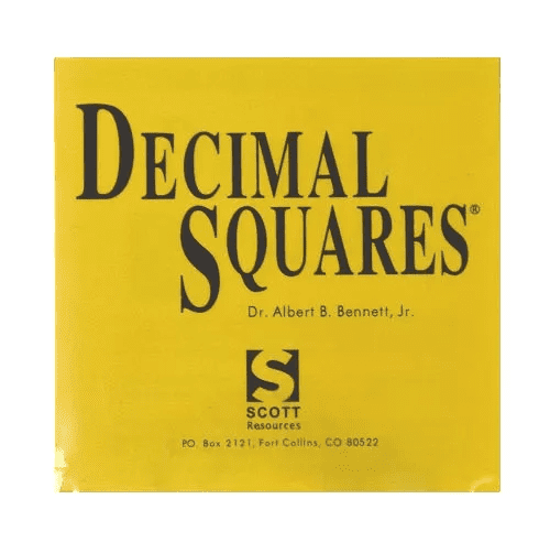 American Educational Decimal Squares Set SR-0876: Math Classroom ...