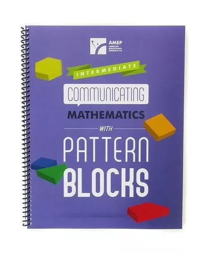 American Educational Mathematics Intermediate Guide w/ Pattern Blocks ...