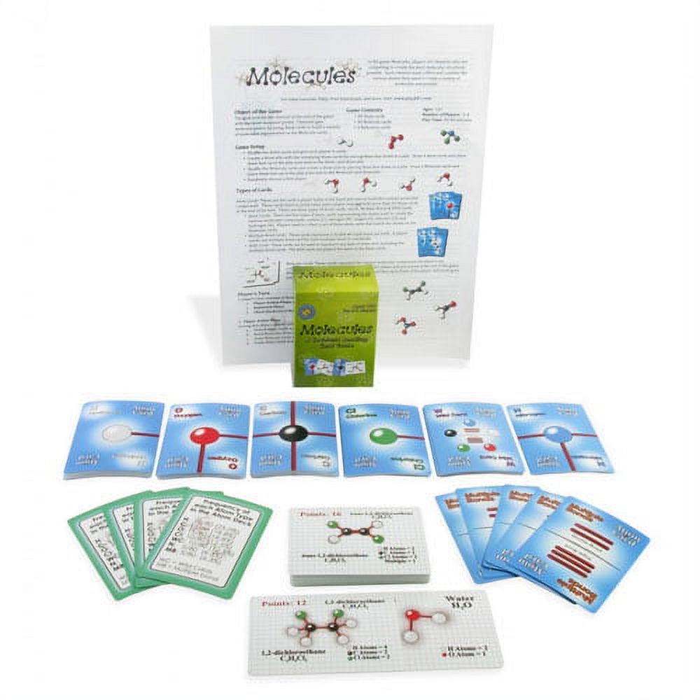 American Educational Products 473 Molecules Covalent Bonding Card Game ...