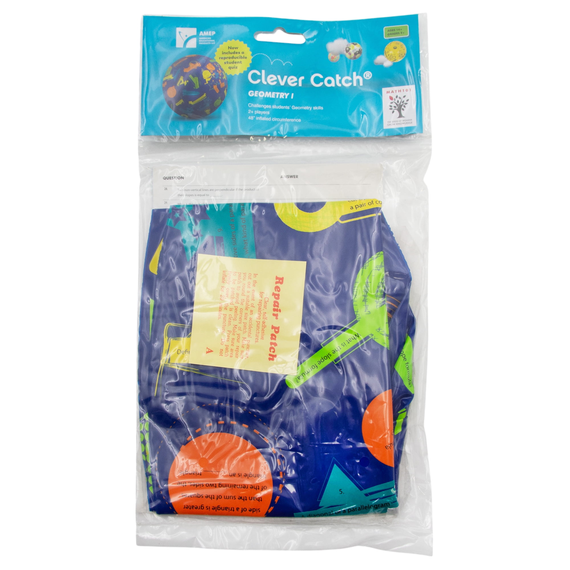American Educational Products Math Clever Catch Ball Geometry 1 - Math ...