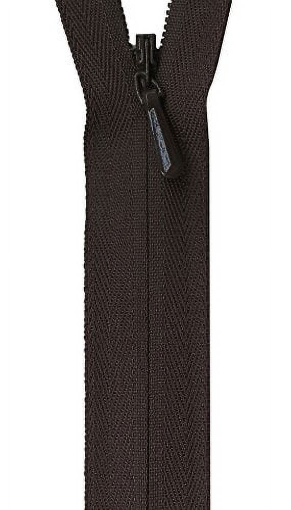 American & Efird 314-570 Unique Invisible Zipper 14"-Sable - Walmart.com
