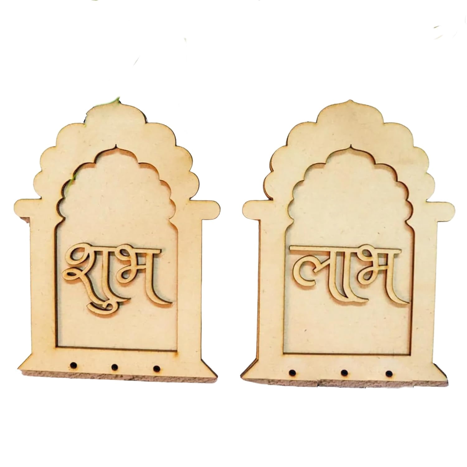 American Elm 10 Pack subh labh MDF CutOut for Craft subh labh for Door ...