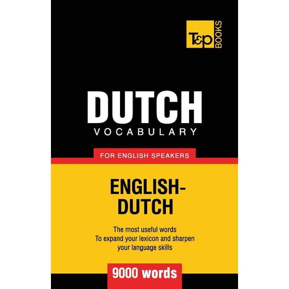 American English Collection: Dutch vocabulary for English speakers ...