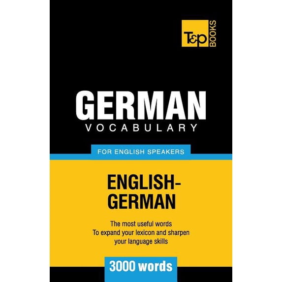 American English Collection German vocabulary for English speakers ...