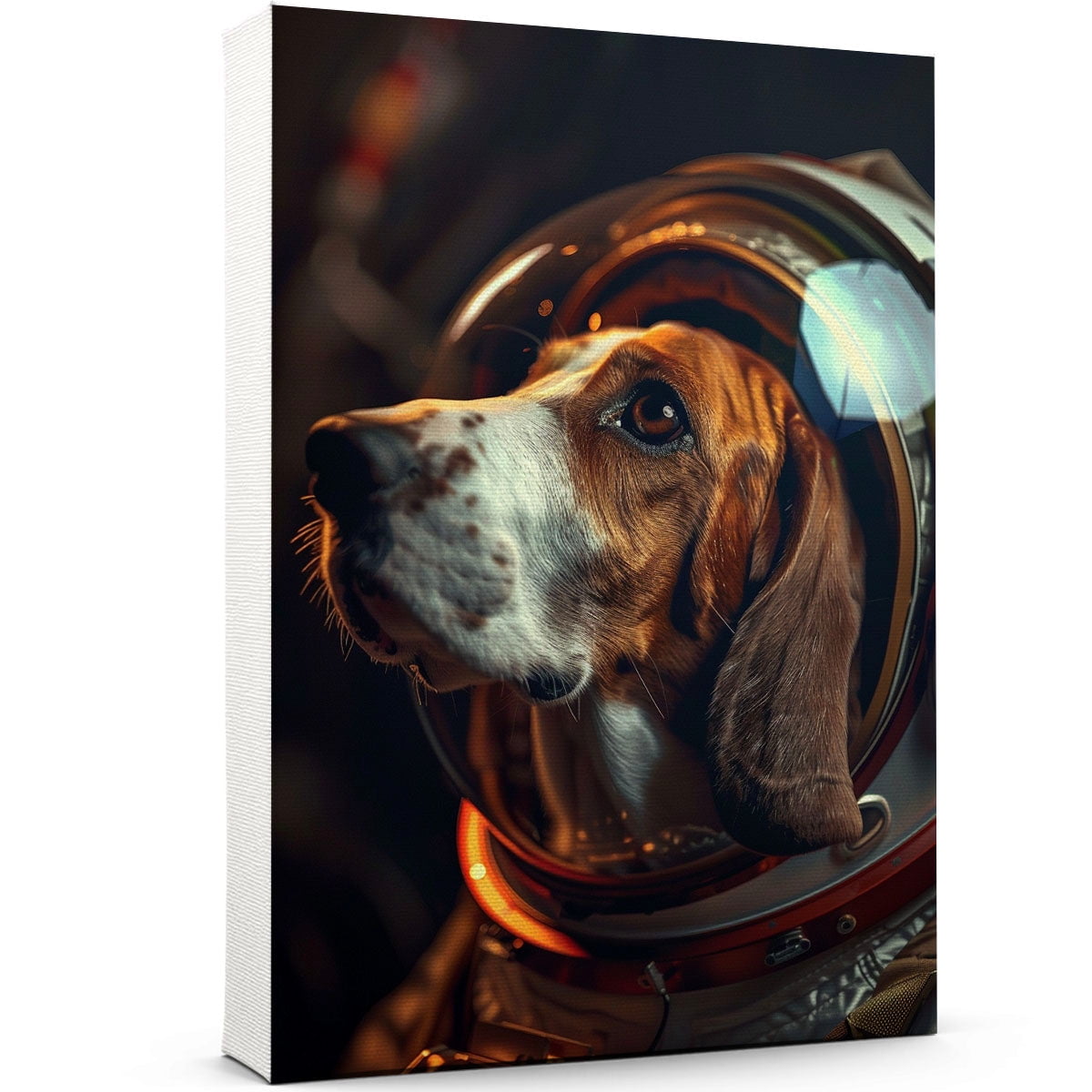 American English Coonhound Dog Wall Decor - Space Wall Decor - Space ...
