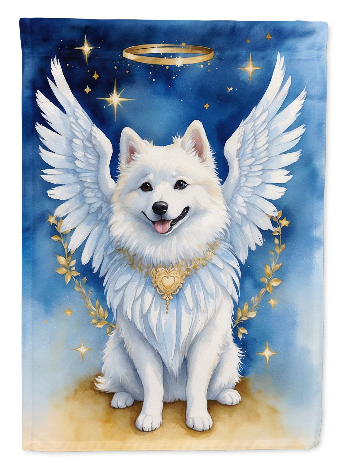 American Eskimo My Angel House Flag 28 in x 40 in - Walmart.com