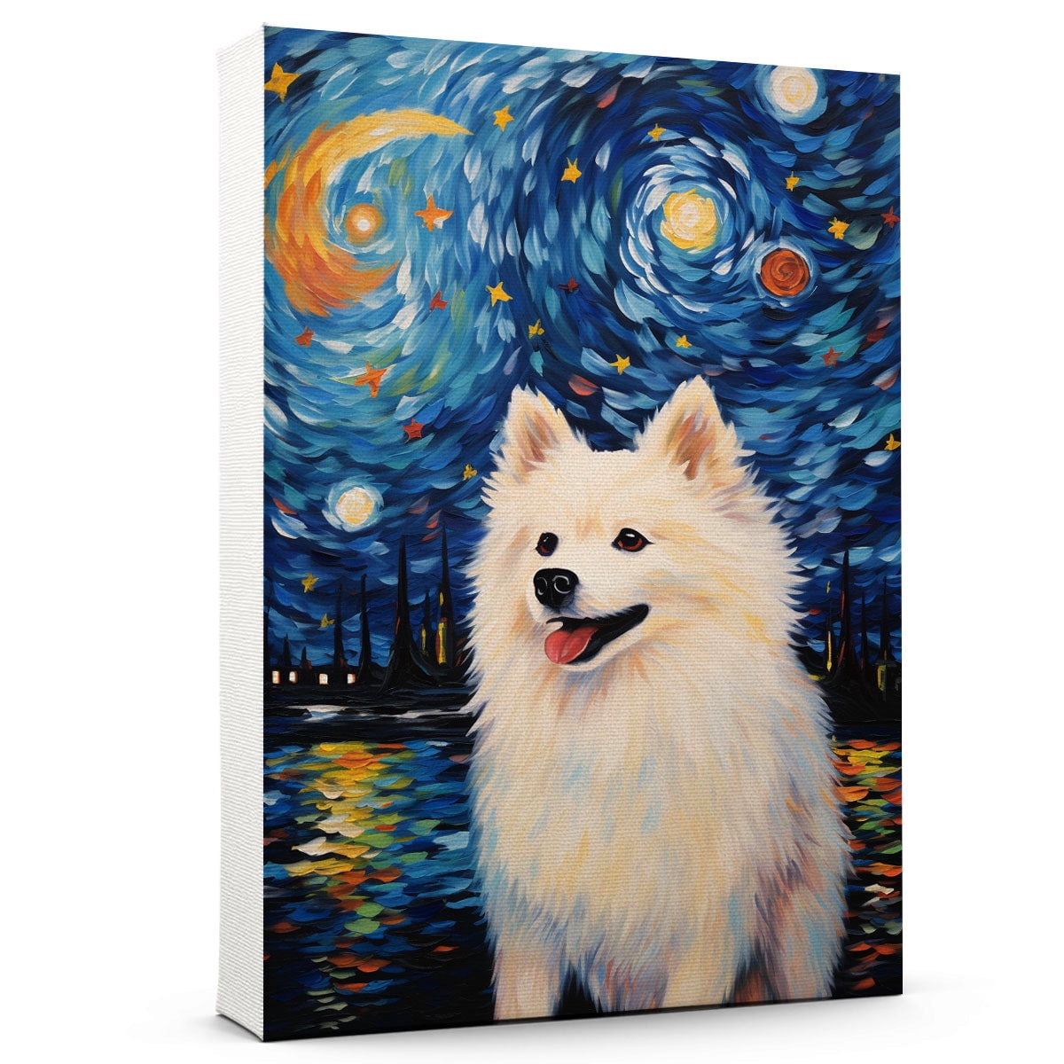 American Eskimo Paintings Canvas for Wall Decorations - Paintings ...