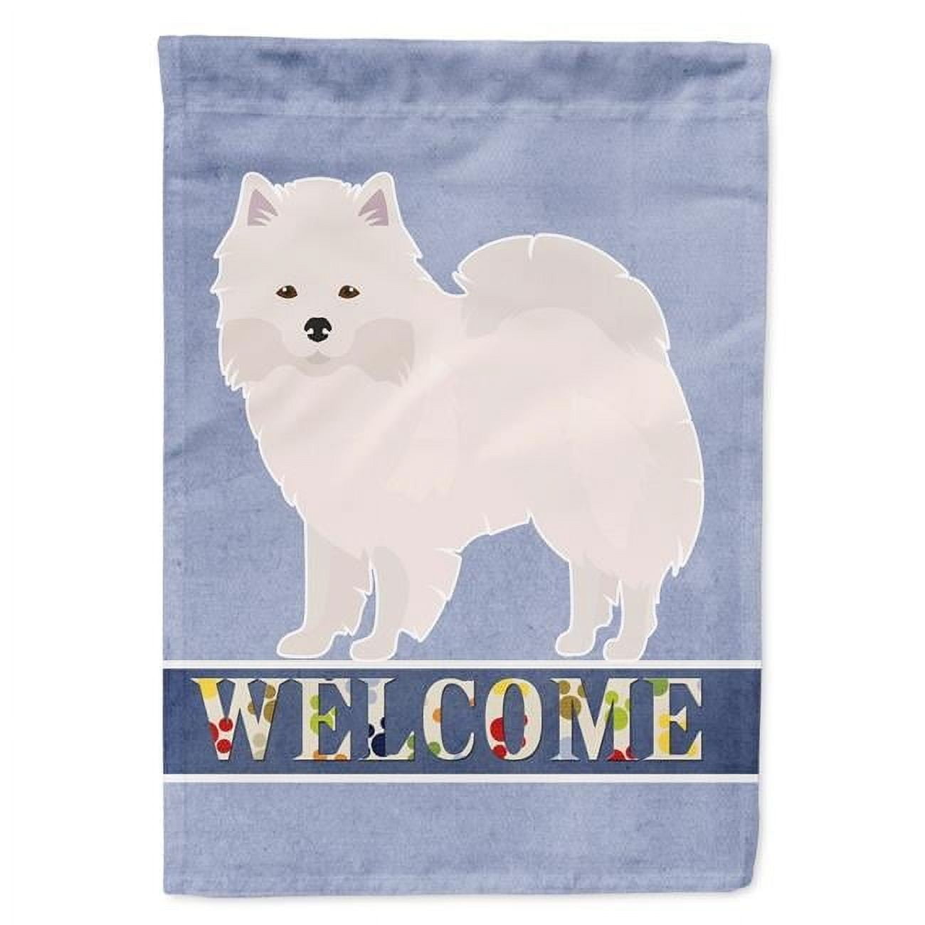 American Eskimo Welcome Garden Size Flag - Walmart.com