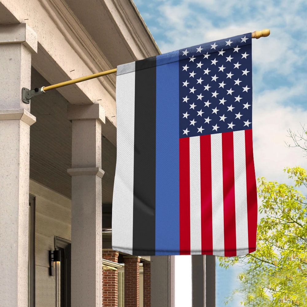 American Estonia Flag Estonian Friendship U.S.A Memorial Day Patriotic ...