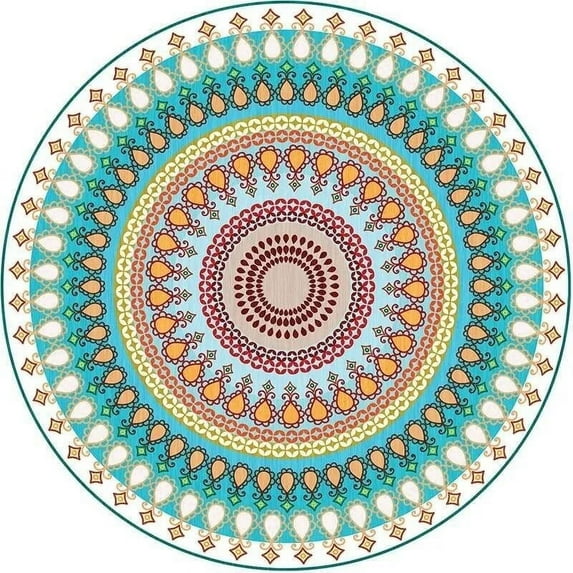 American Ethnic Bohemian Round Carpets Living Room Bedroom Hanging ...