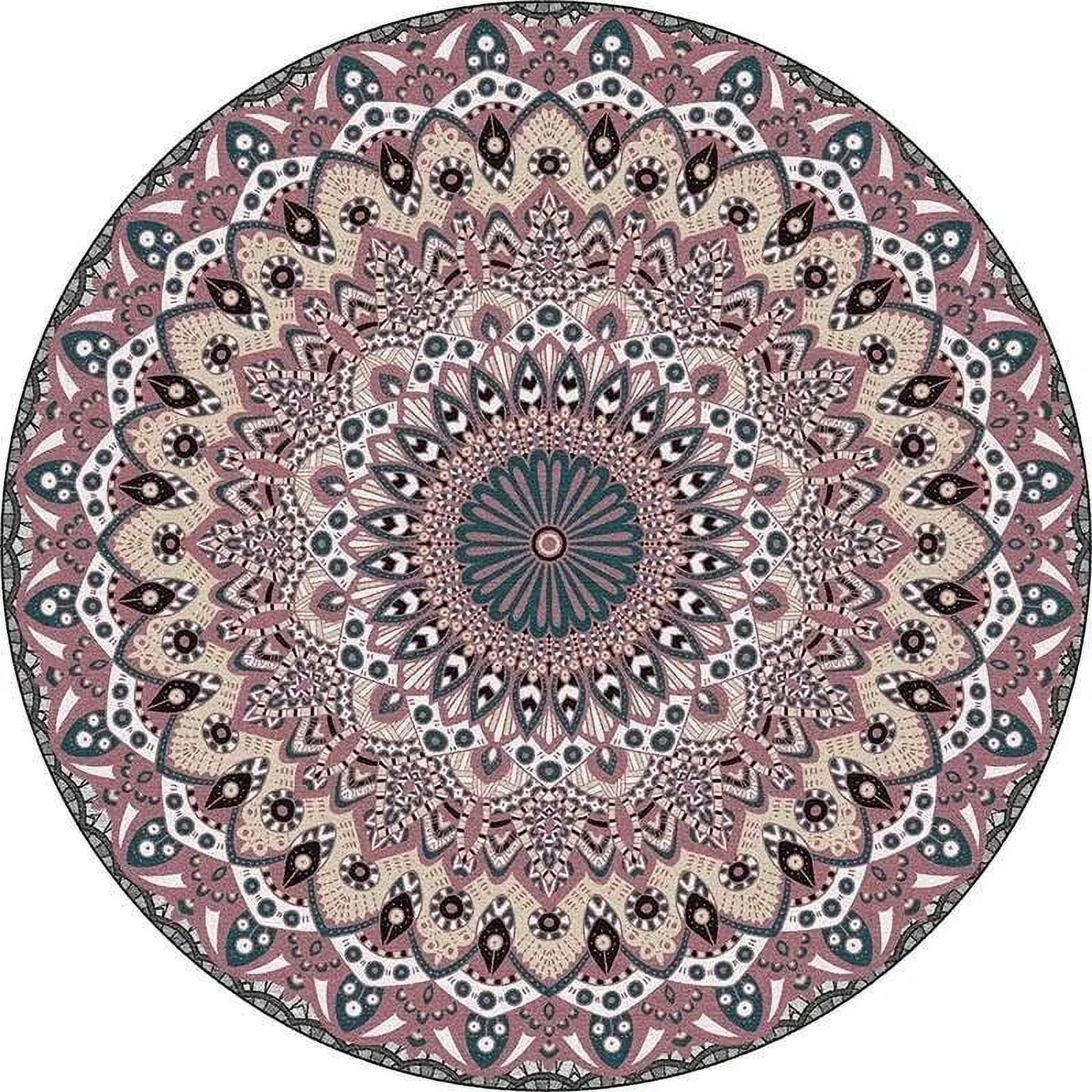 American Ethnic Bohemian Round Carpets Living Room Bedroom Hanging ...