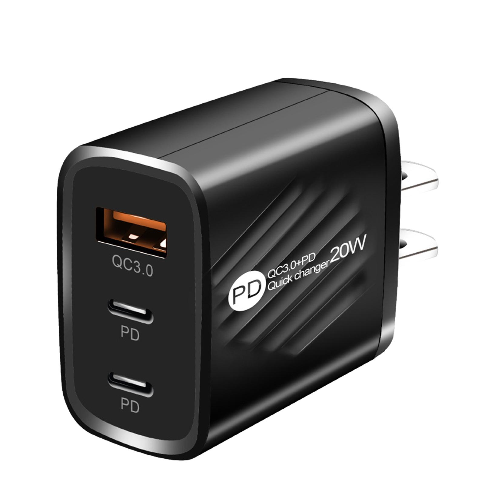 American European Travel Adapter, Charger Block, 20W Universal Power ...