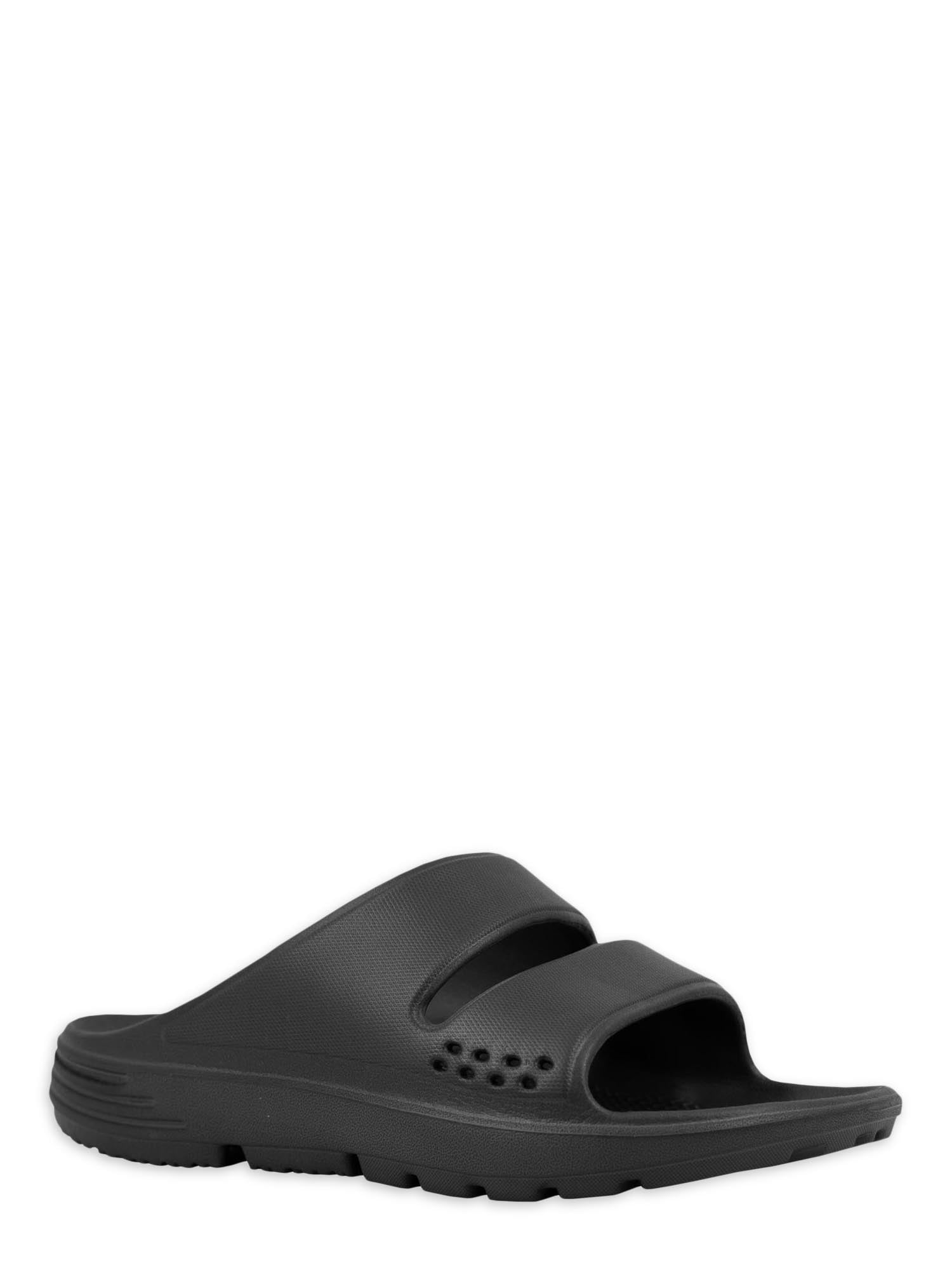 American Exchange Men's Adult Double Band Slide Sandal - Walmart.com