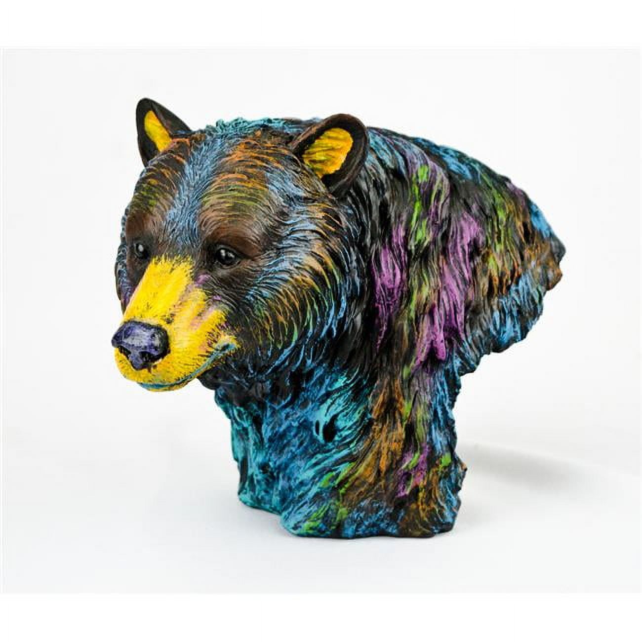 American Expedition BAF-760 9.5 in. Multicolor Bear Bust - Walmart.com