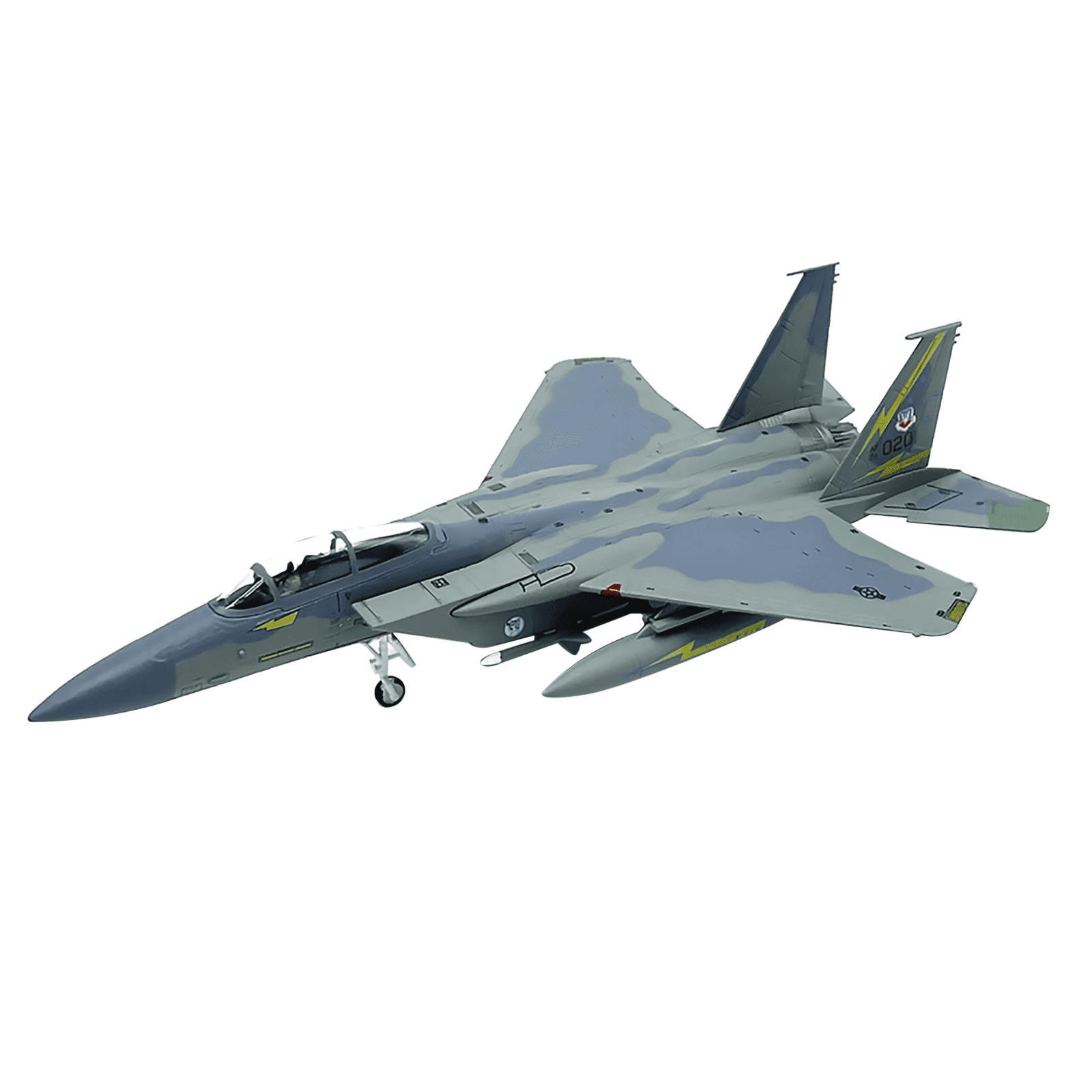 American F15A F-15A Eagle Supersonic Fighter Model 1:100 Scale Alloy ...