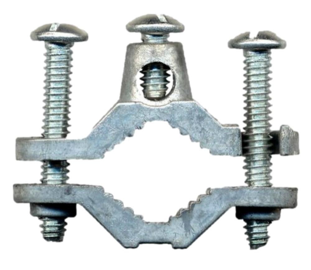 American FarmWorks GRC-AFW Aluminum Ground Rod Clamp for 5/8 in. and ...
