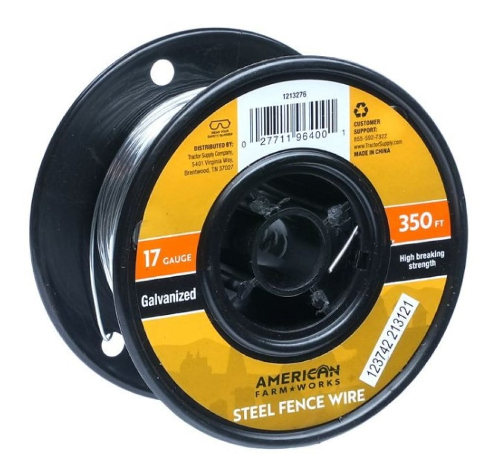 American FarmWorks SW17G350-AFW 350 ft. x 125 - 145 lb. Electric Fence ...