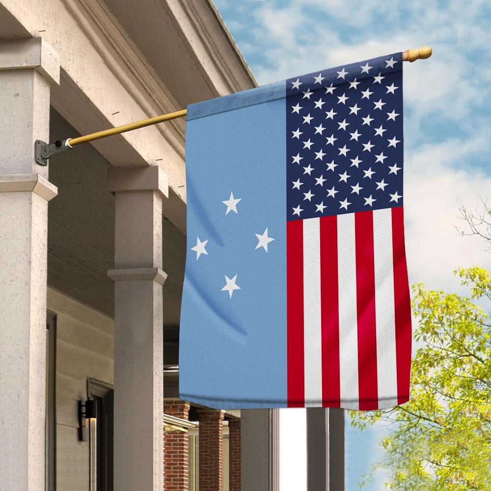 American Federated States Of Micronesia Flag Friendship U.S.A Memorial ...