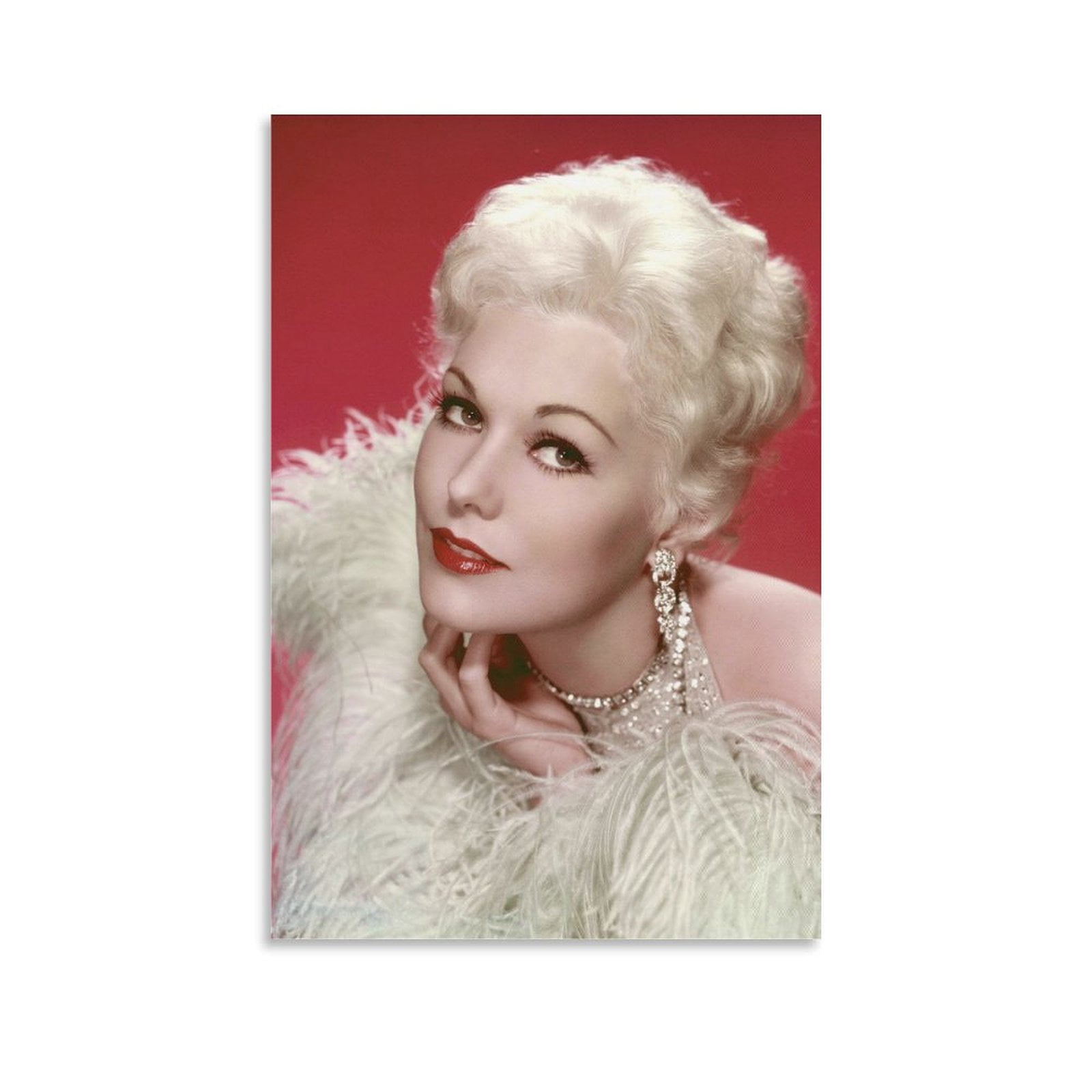 American Female Models Kim Novak Retro Celebrity Poster Painting On ...