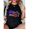 American Fighter Jets USA Flag Waving 4th of July T-Shirt - Walmart.com