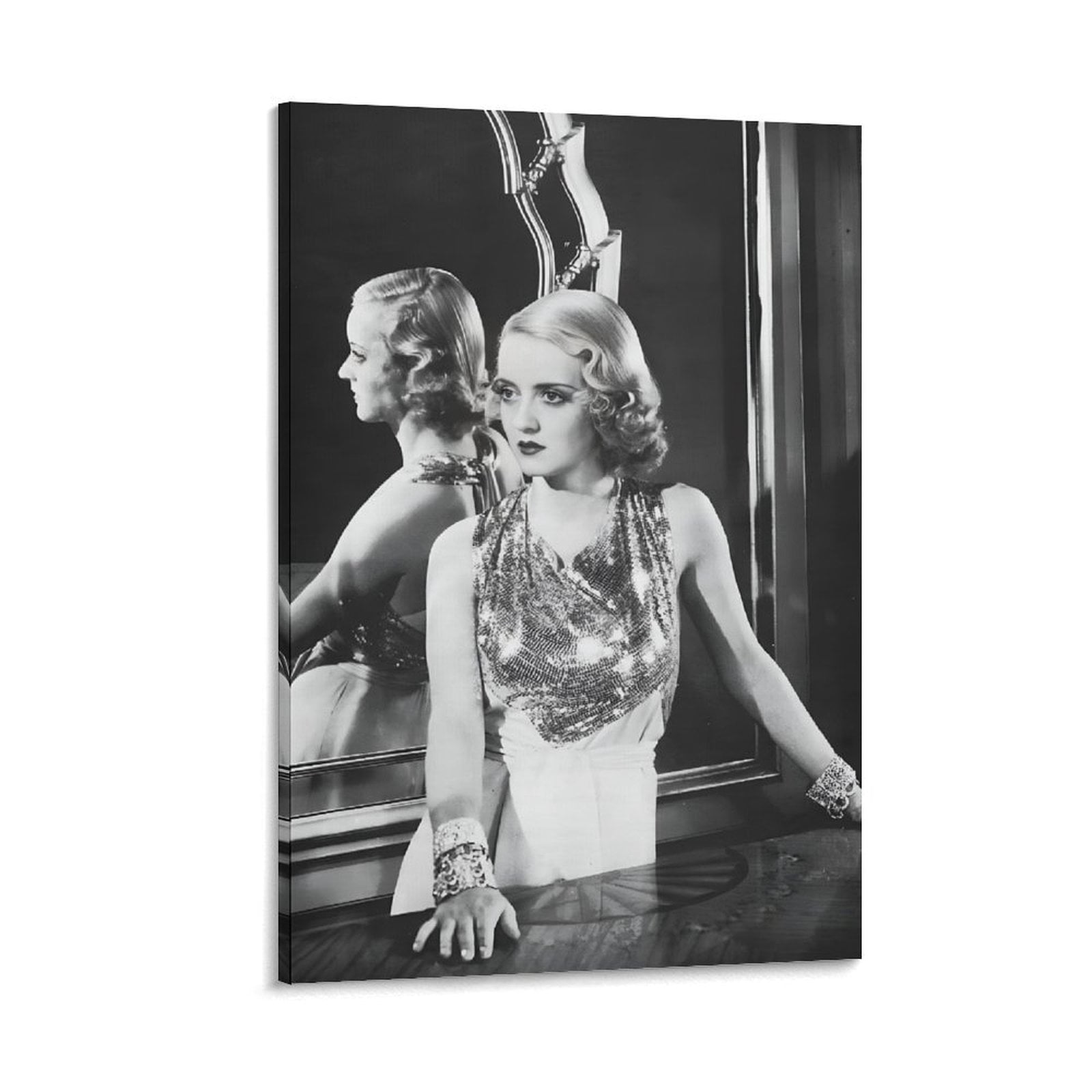 American Film Actresses Bette Davis Retro Poster Posters Art Print Wall ...