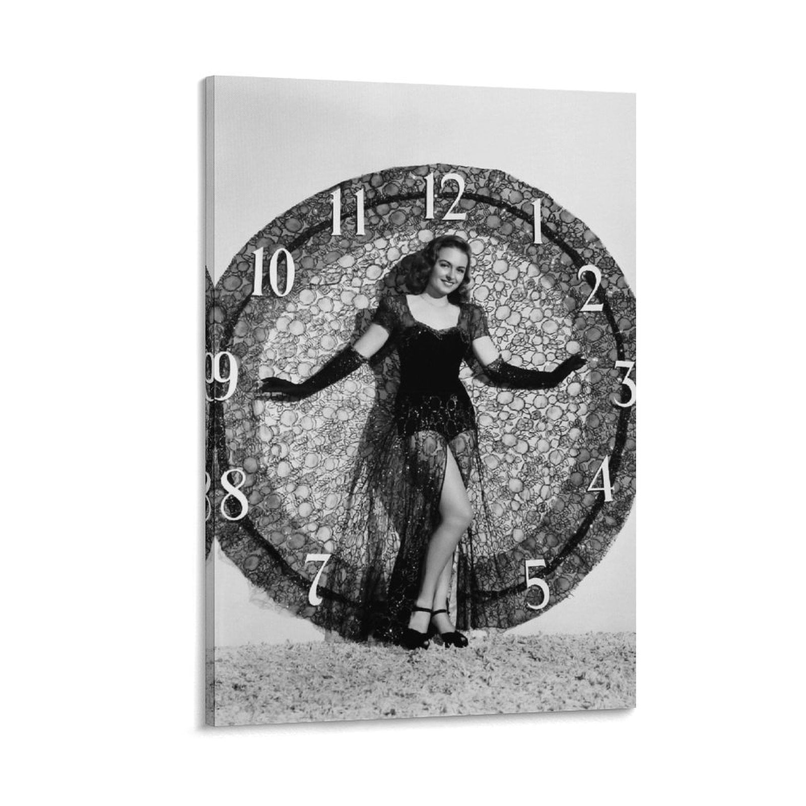 American Film Actresses Donna Reed Retro Poster Gifts Canvas Painting ...