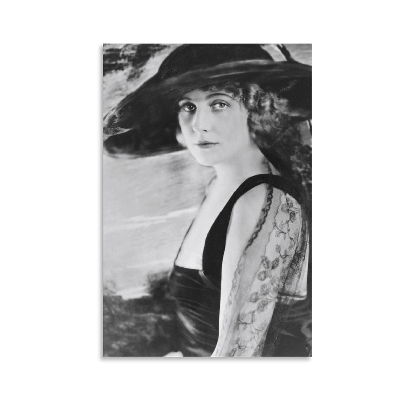 American Film Actresses Edna Purviance Poster (4) Canvas Wall Art ...