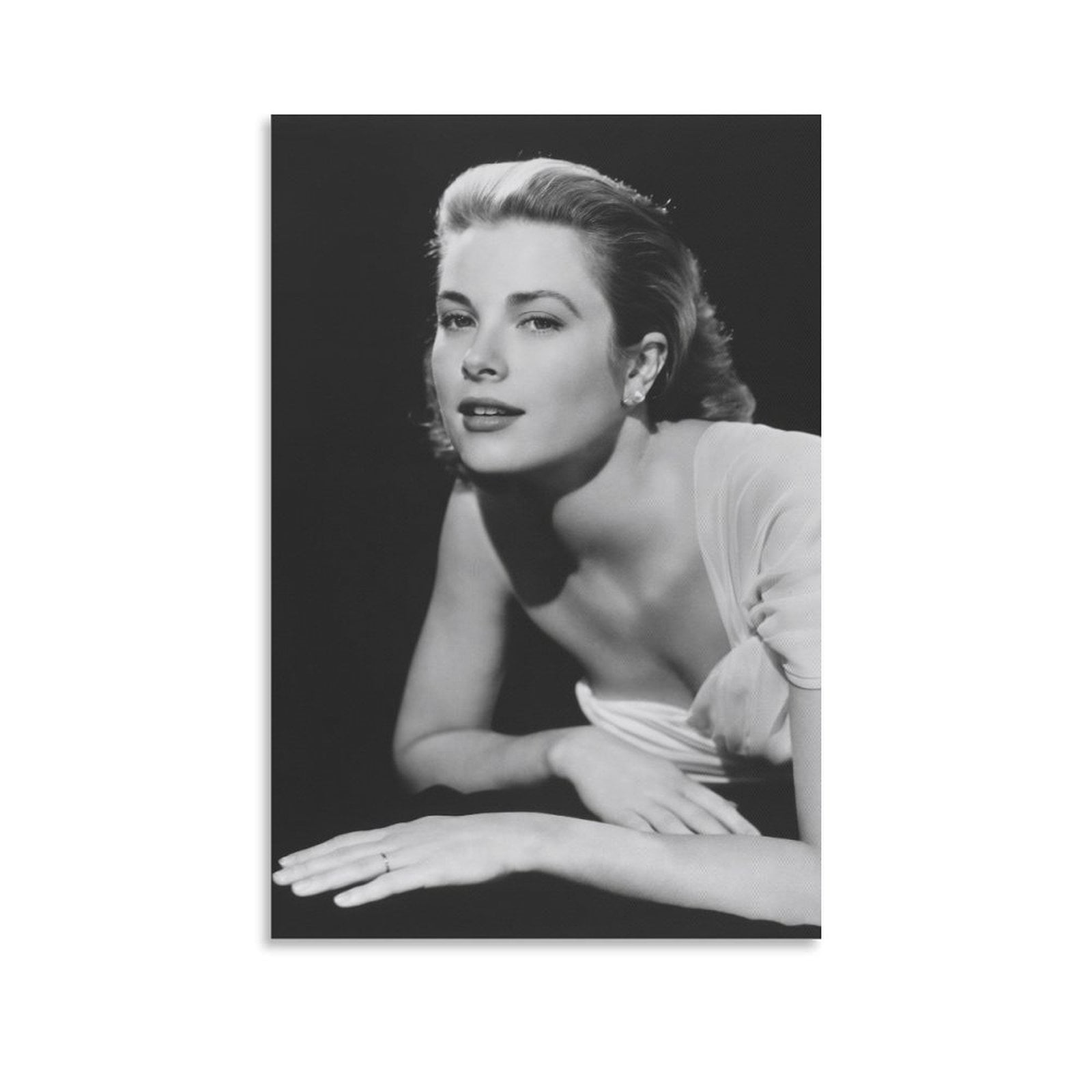 American Film Actresses Grace Kelly Black And White Sexy Poster Room ...